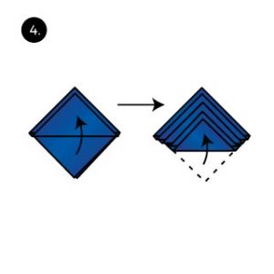 Croissant Pocket Square Fold | Tie-a-Tie.net